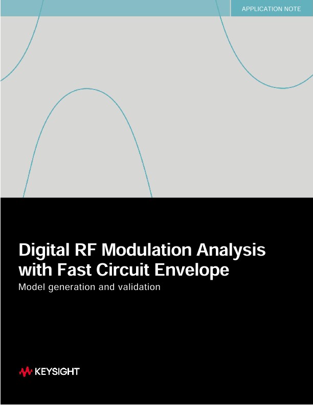 Digital RF Modulation Analysis with Fast Circuit Envelope PDF Asset Page | Keysight